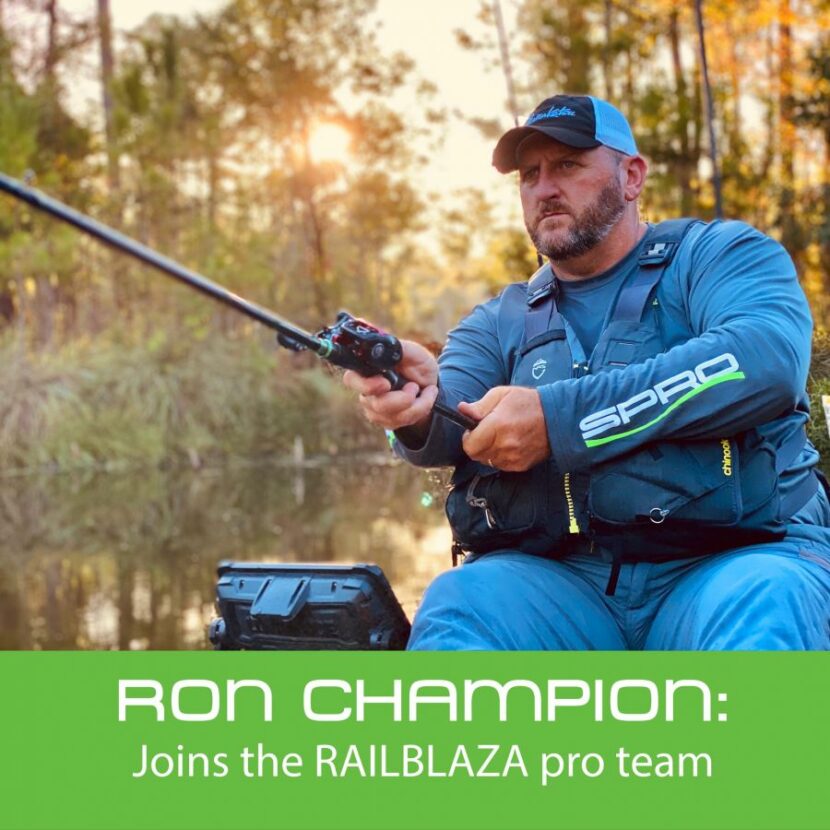 RAILBLAZA USA Welcomes Professional Angler Ron Champion to Pro Team ...